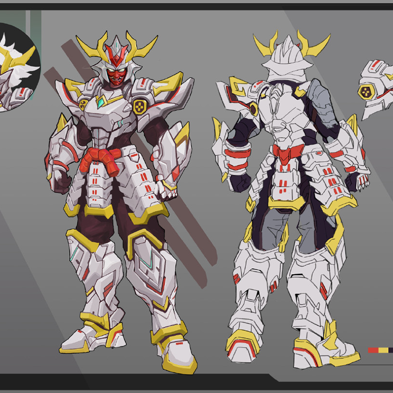 Toypoint Wandering Fiery Guardian Oni Samurai Hao Yan – HsunnyToy