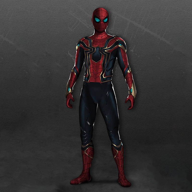 Modoking 1/12 Marvel Avengers Iron Spider Spider-Man Model Kits – HsunnyToy